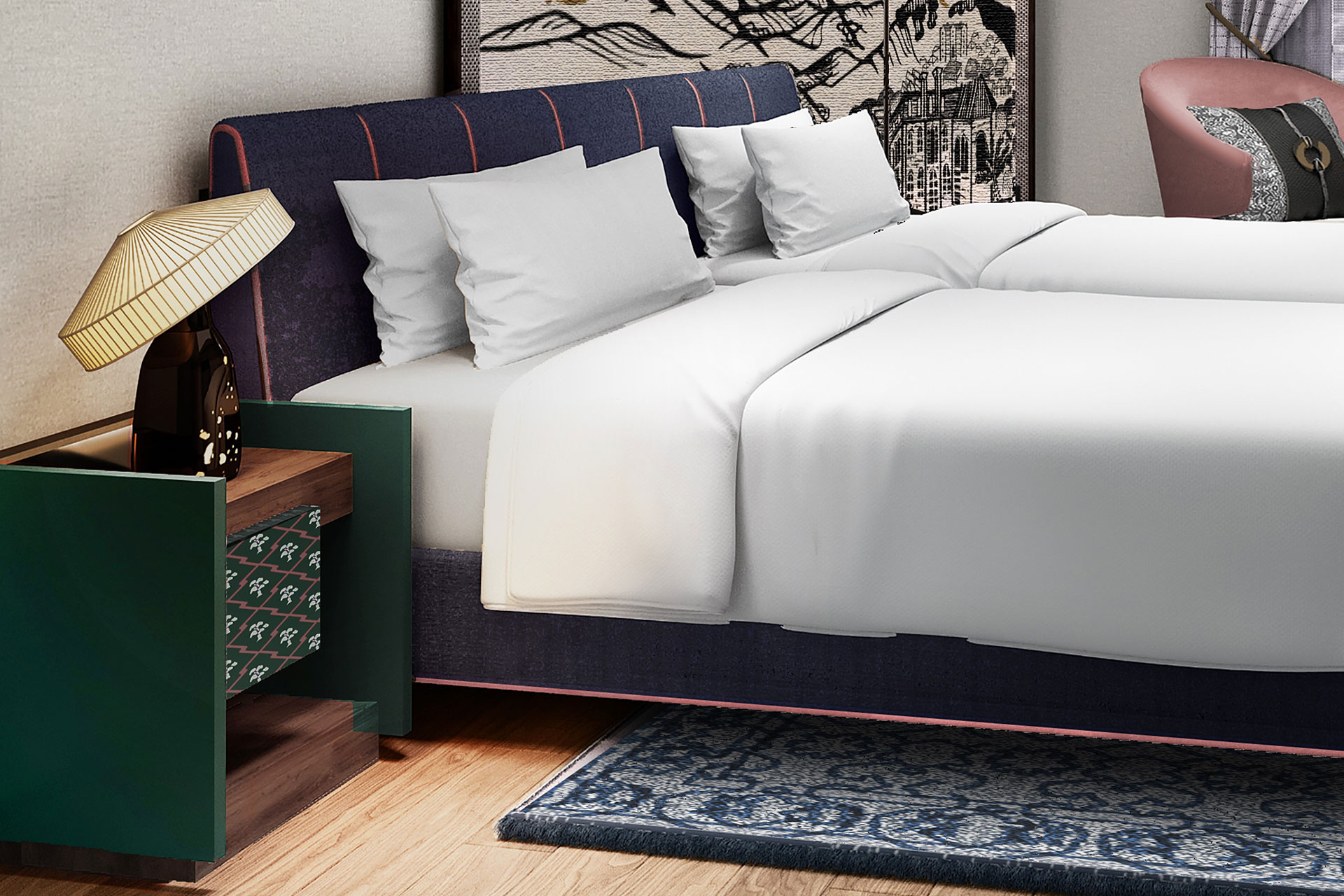 Azure Bay View Suite - ホテルインディゴ長崎グラバーストリート WEBサイト